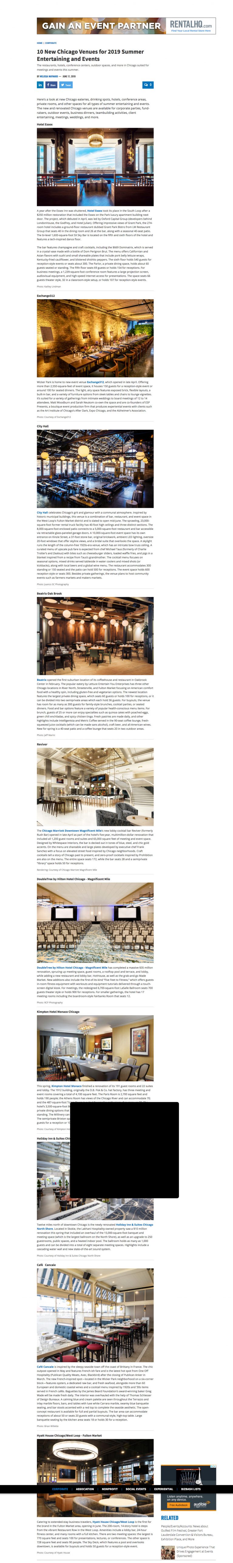 BizBash: 10 New Chicago Venues for 2019 Summer Entertaining and Events ...